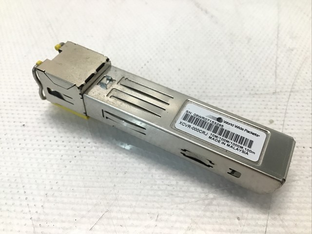 Worldwide Packets Xcvr-000crj SFP 100m Copper SFP Rj45 Connector Ciena ...