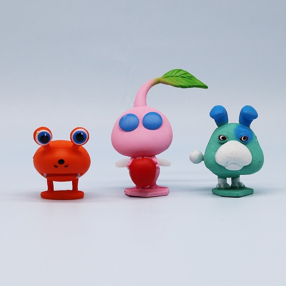Hot sales 12Pcs/Set PIKMIN Figure Captain Olimar PIKMIN PVC Action ...
