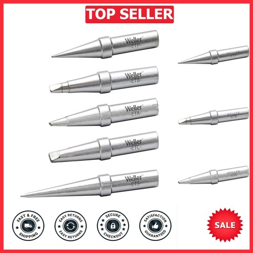 Genuine 5-Piece Weller Soldering Tip Set for WE1010 - Precision Tips ...