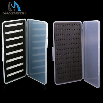 Maxcatch Plastic Fly Box Slit Foam/Easy-grip Foam Insert Slim Fly ...