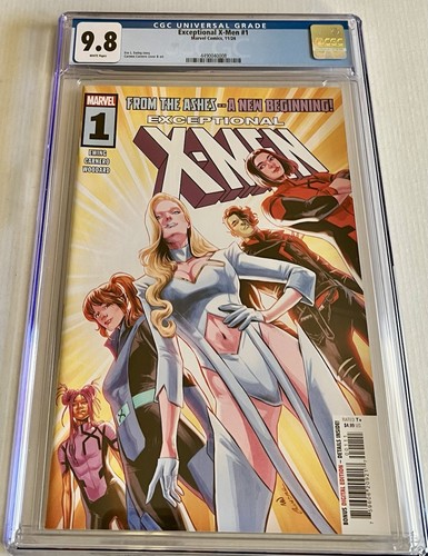 EXCEPTIONAL X-MEN #1 MARVEL CARMEN CARNERO MAIN COVER 2024 CGC 9.8 NM ...