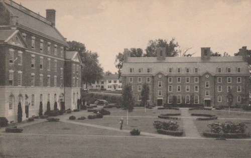 Postcard Phillips Hall The Phillips Exeter Academy Exeter New Hampshire ...