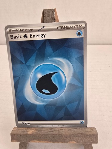 Prismatic Evolutions Basic Water Energy Holo #013 - Pokémon TCG - Free ...