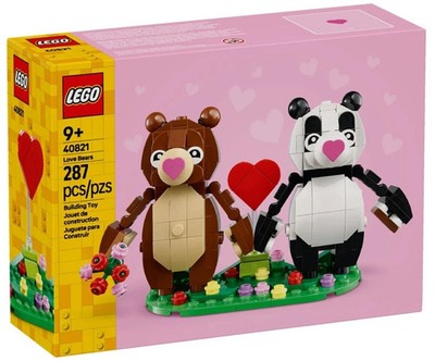 40821 LOVE BEARS Valentine's Day panda brown lego legos set kit NEW | eBay