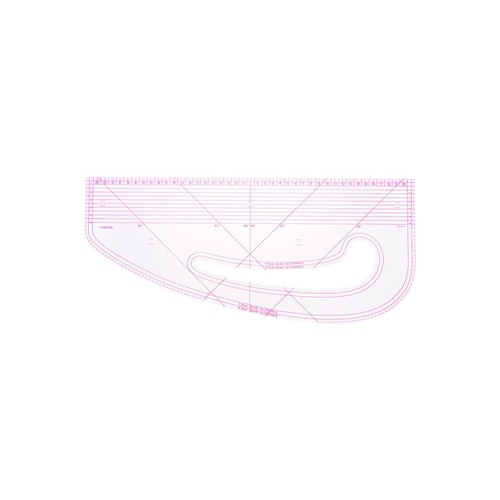 Styling Sewing French Curve Ruler, 43x19cm Clear Sewing Pattern Making ...
