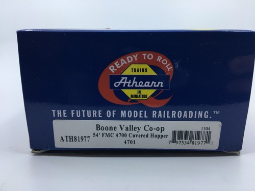 HO Athearn RTR 81977 Boone Valley Co-op 54’ FMC 4700 3-Bay Covered ...