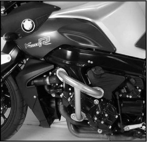 Engine Guard Black for BMW K 1200 R (2005-2008)/ K 1300 R (2009-2016 ...