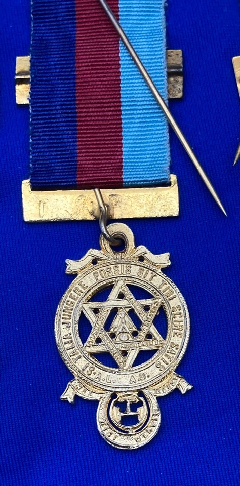 Collection of 5 Royal Arch Chapter Jewels – Mixed Ribbon Types. Masonic ...