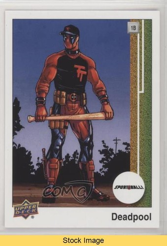 2019 Marvel Deadpool Sport Ball! 1989 Upper Deck Mark McGwire #SB8 READ ...