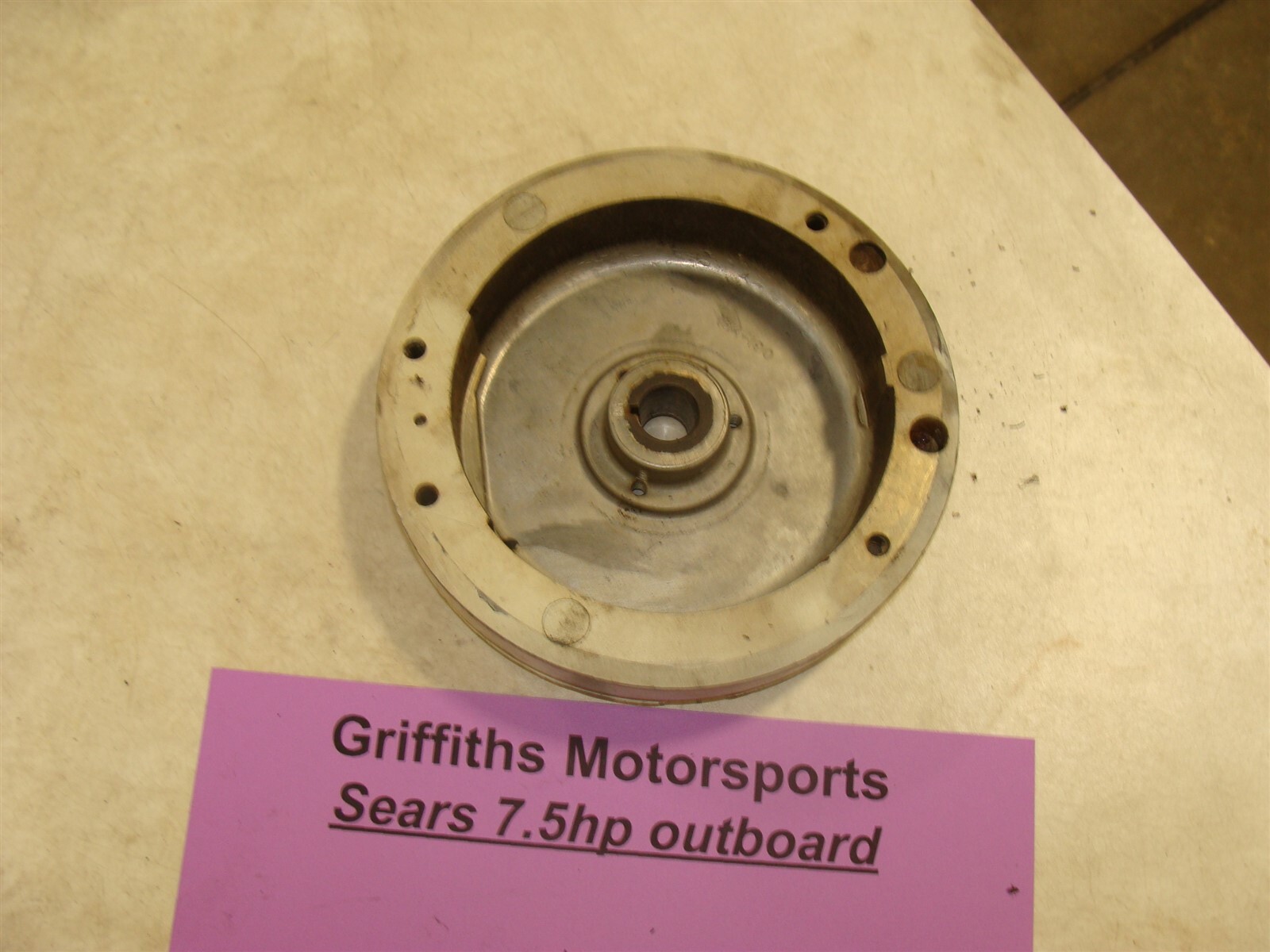 Sears 7.5hp outboard Ted williams flywheel rotor magneto c6eb 134-100 ...