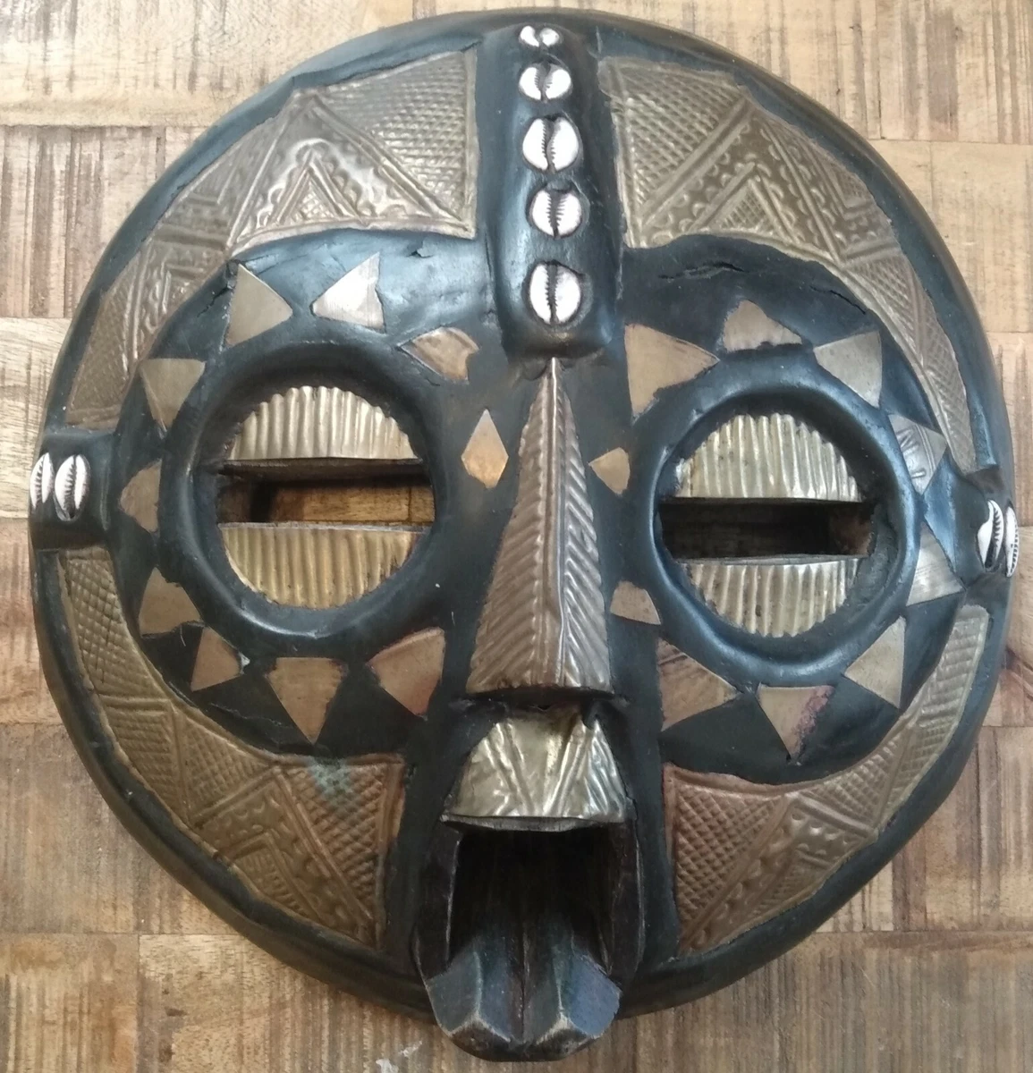 Colorful West African Masks