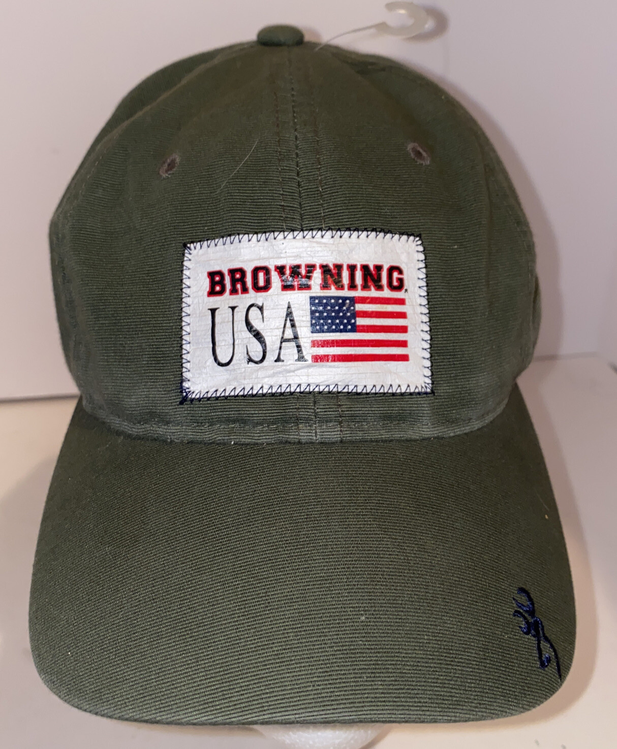 Browning Hat Cap Mens Adjustable Logo Brown Hunting Outdoor | eBay