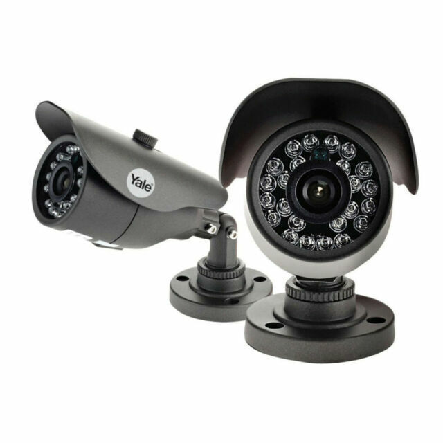 Yale HDC-303G-2 Outdoor HD Bullet Camera - 2 Pieces Black for sale ...