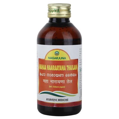 Nagarjuna maha Naaraayana thailam 200 ml with Free Pachak Methi | eBay