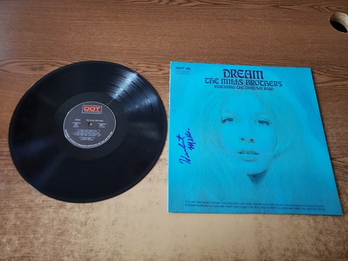 HERBERT MILLS HAND SIGNED 1960s MINT-EXC The Mills Brothers – Dream ...