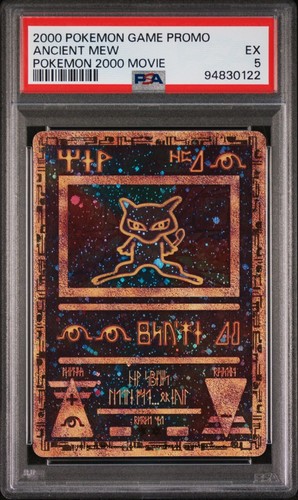 2000 Pokemon Promo Ancient Mew Pokemon Movie 2000 # PSA 5 | eBay