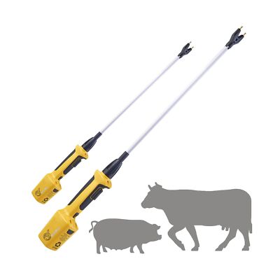 Rechargeable Livestock Prod for Cows Electric Cattle Prod for Cow Dog ...