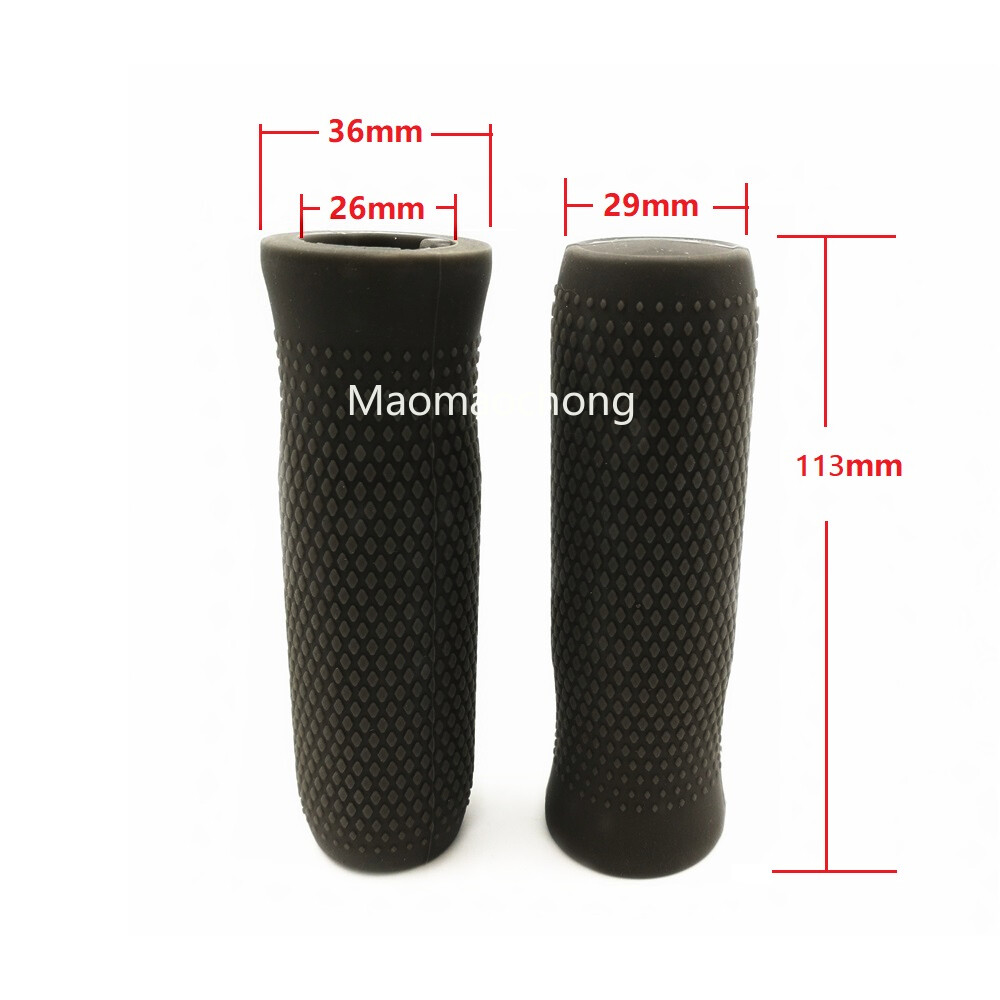 Black Handlebar Grips Hand Bar Cover For Ninebot Segway Electric ...