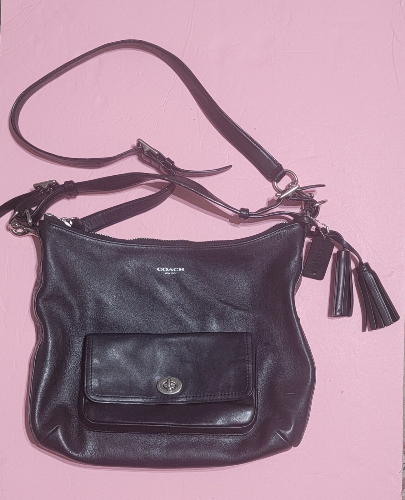 COACH LEATHER LEGACY COURTENAY HOBO 22381 SHOULDER BA… - Gem