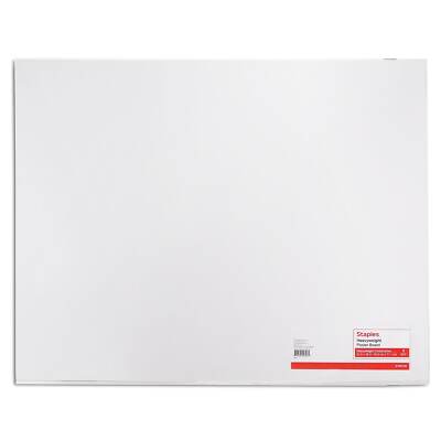 Staples Poster Boards 10-Pack White 22" x 28" (MMK04500S) 28126-US | eBay