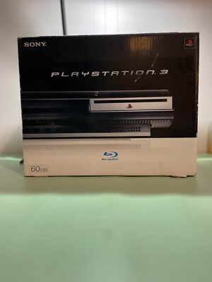 Sony PlayStation 3 60GB CECHA01 Console Black w/Box - YLOD/REPAIR ...