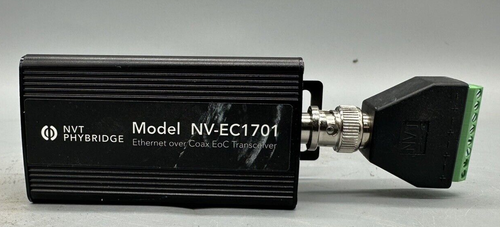 NVT NV-EC1701 Ethernet Over Coax EoC Transceiver for sale online | eBay