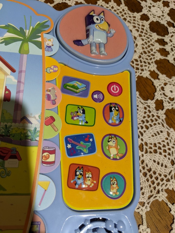 VTECH Bluey's BOOK OF GAMES Interactive Learning Educational Music Activity TOY | eBay