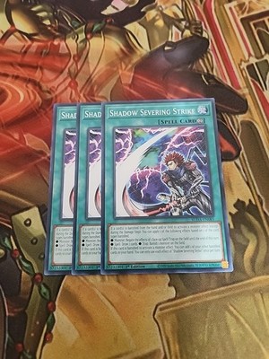 3x Shadow Severing Strike - SUDA-EN085 - 1st Ed Common NM Yugioh | eBay