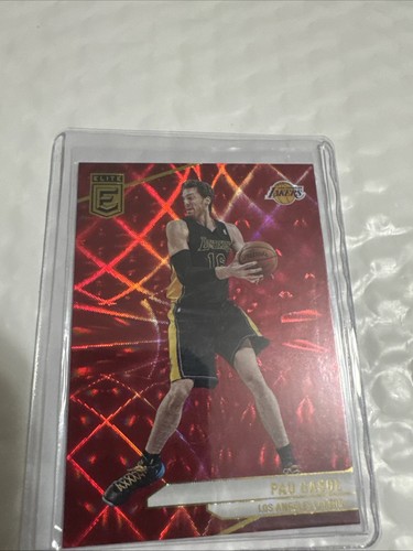 2023-24 Donruss Elite - #101 Pau Gasol Red Holo International LA Lakers ...