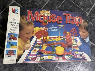 Vintage Mouse Trap Board Game MB Games 1985 Complete Boxed ...