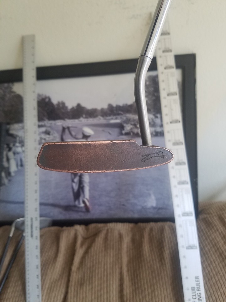 Slazenger Kirk Currie LCP1 Beryllium Copper Putter.. 34''.. Nice Looky ...