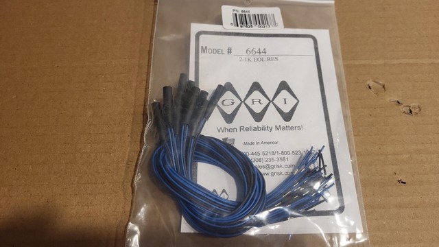 GRI End of Line Resistor 2-1k 6644 10-pack for sale online | eBay
