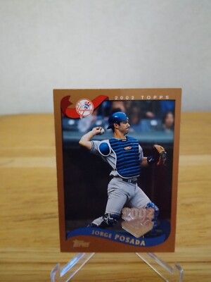 2002 Topps Opening Day Jorge Posada #20 New York Yankees | eBay