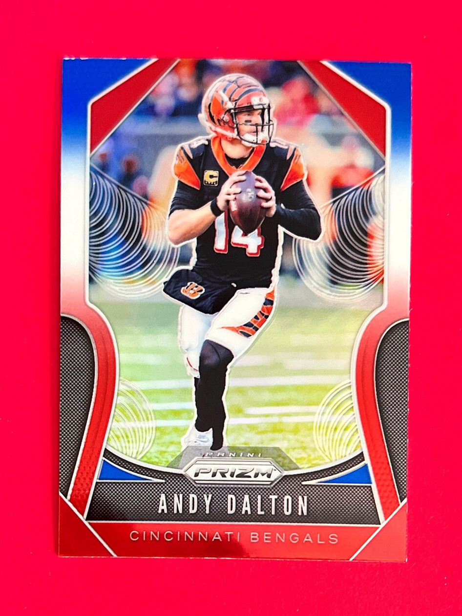 Andy Dalton ~ 2019 Panini Prizm NFL ~ Red White & Blue Prizm | eBay