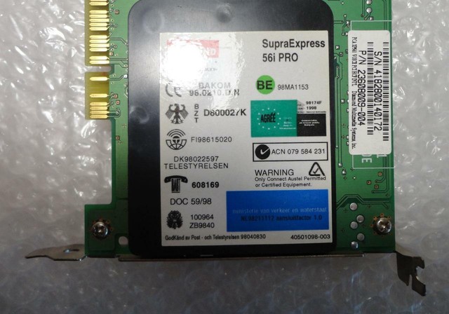 Diamond Multimedia SupraExpress 56i Pro Modem for sale online | eBay