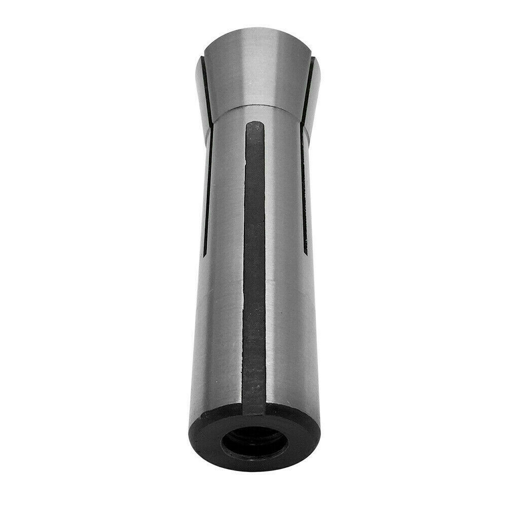 1/8" to 7/8" Precision R8 Round Collet Drawbar Thread 7/16"-20 Hardened ...