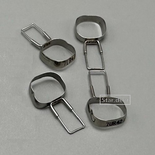 Dental Orthodontic Preformed Loop 1st 2nd Molar bands Space Retainer ...
