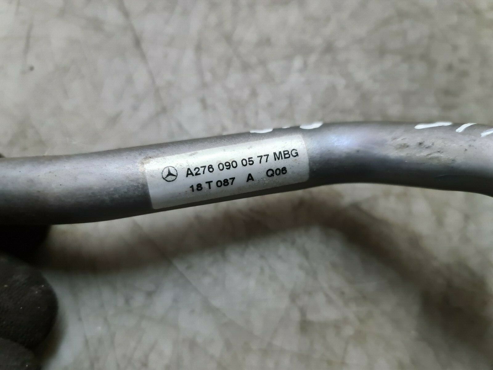 MERCEDES C-CLASS W205 C43 3.0 LEFT SIDE OIL RETURN PIPE A2760900577 | eBay