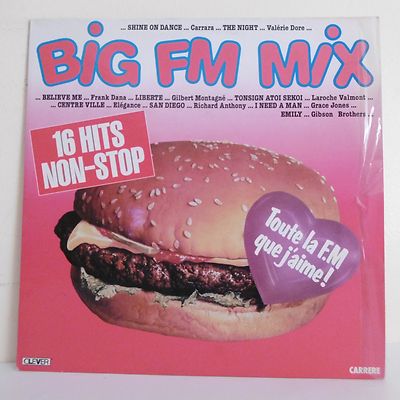 33T BIG FM MIX Vinyle LP 12" 16 DANA MONTAGNE SEKOI VALMONT Grace JONES ...