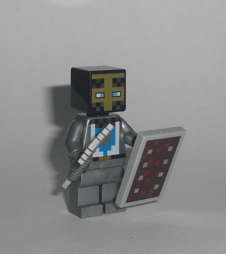 LEGO Minecraft - Ritter - Figur Minifigur Knight Pillager Plünderer ...