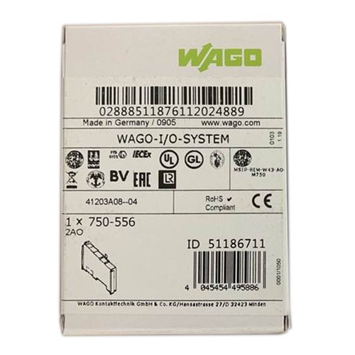 1PC WAGO 750-556 2-channel digital input module | eBay