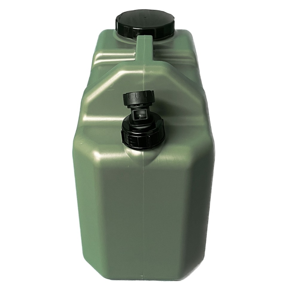 18L Water Carrier Food Safe Container & Tap Fishing Camping Motorhome ...
