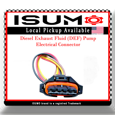 Electrical Connector of Diesel Exhaust Fluid (DEF) Pump Fits Chevrolet ...