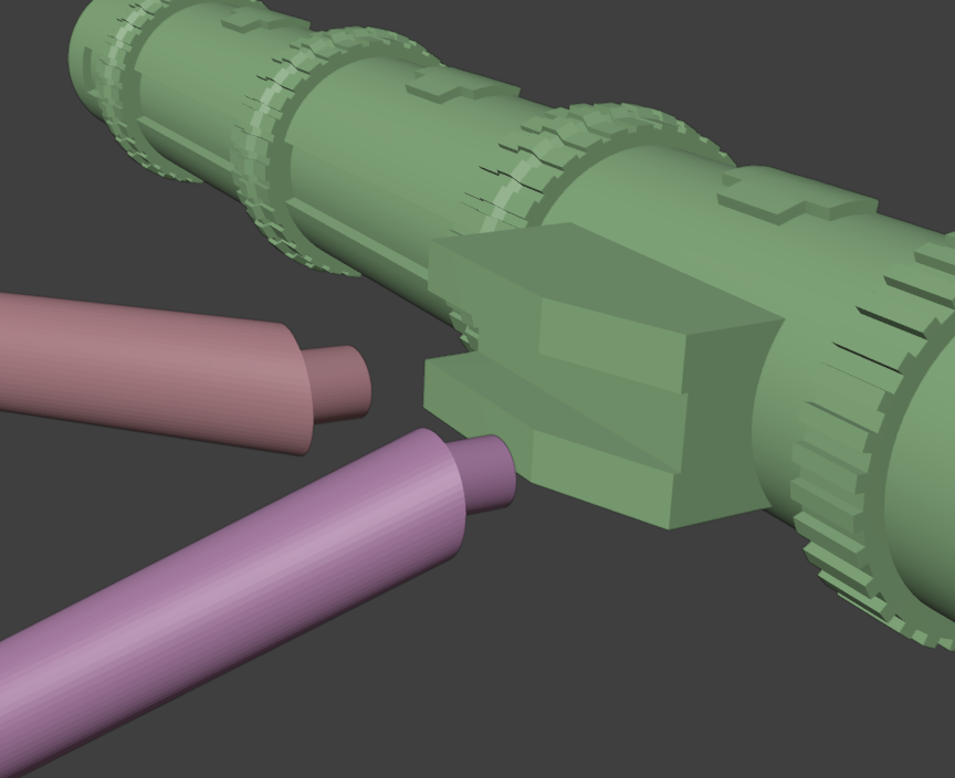 JAMES BOND 007 MOONRAKER DRAX Space Station 3D Printed 8 inches long 2 ...