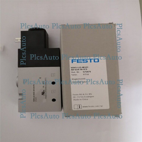 1PC NEW FESTO Solenoid Valve VUVS-L25-M32C-AD-G14-F8-1C1 (575475) DC24V ...