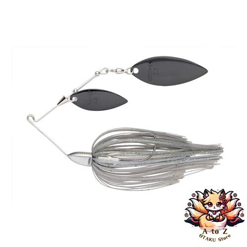 NEW Keitech Baby T-Bone Spinnerbait Double Willow DW 3/8oz #513 Smokin ...