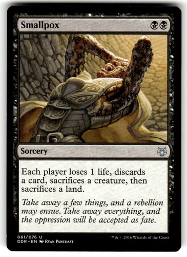 Smallpox Duel Decks: Nissa vs. Ob Nixilis Regular MTG | eBay