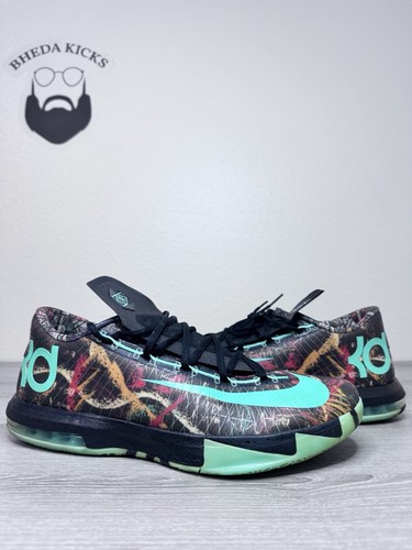 Size 14 - Nike KD 6 All Star Gumbo League Illusion Glow 647781-930 Preowned | eBay