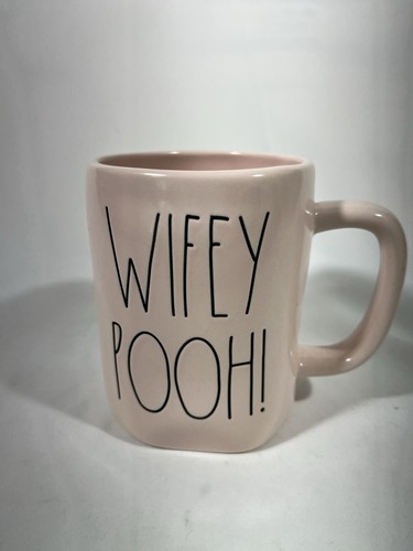 RAE DUNN “WIFEY POOH” CERAMIC COFFEE/TEA MUG PINK 16oz | eBay