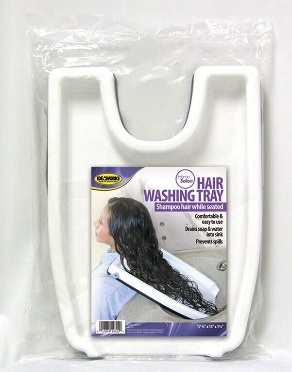 Safety Contoured portable salon home Shampoo hair washing sink tub tray ...